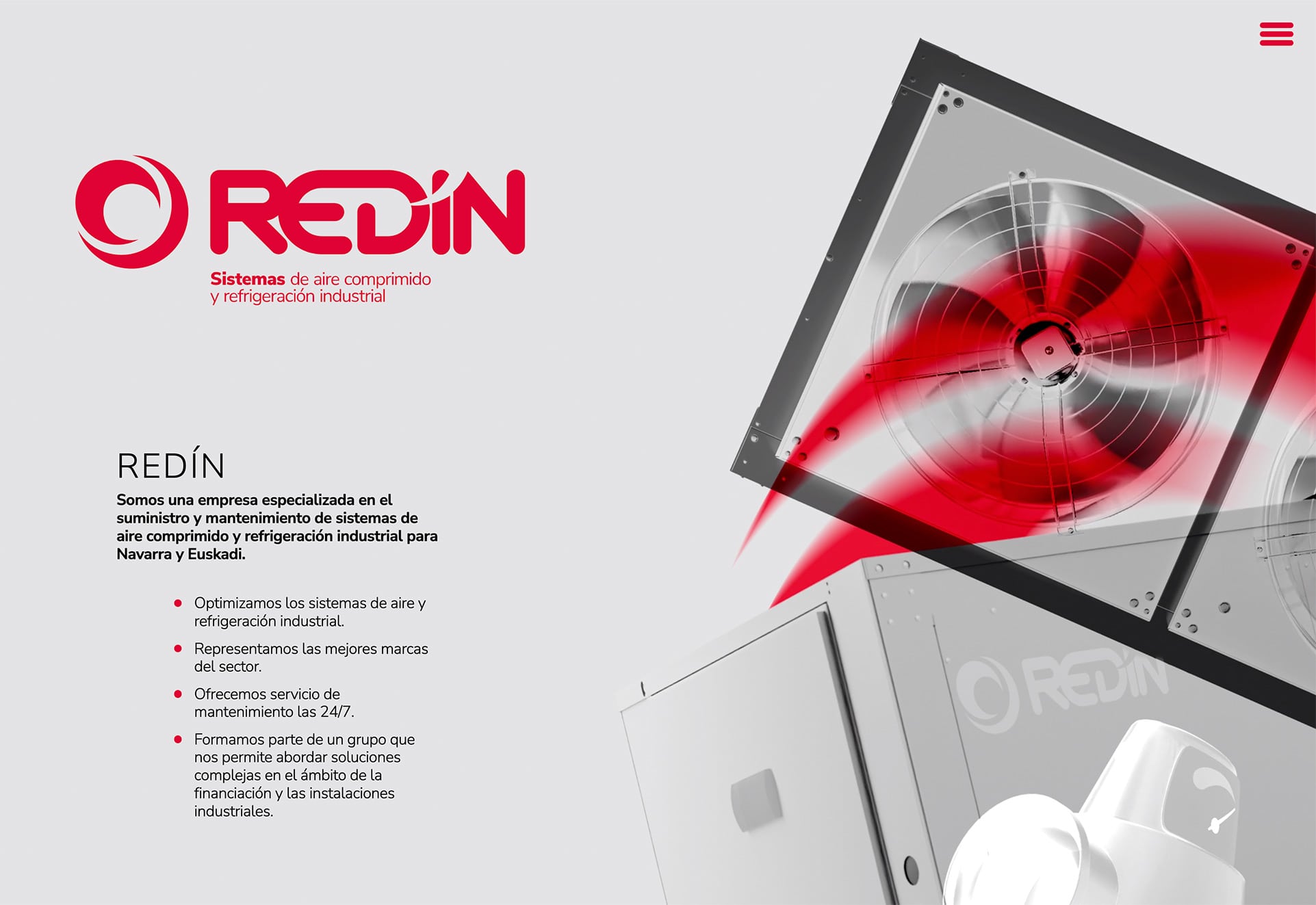 Redín | Suministro y mantenimiento de sistemas de aire comprimido y ...